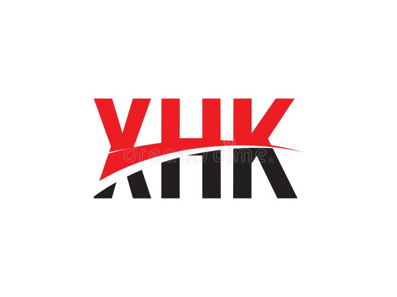 XHK Letter Initial Logo Design Vector Illustration Stock Vector ...