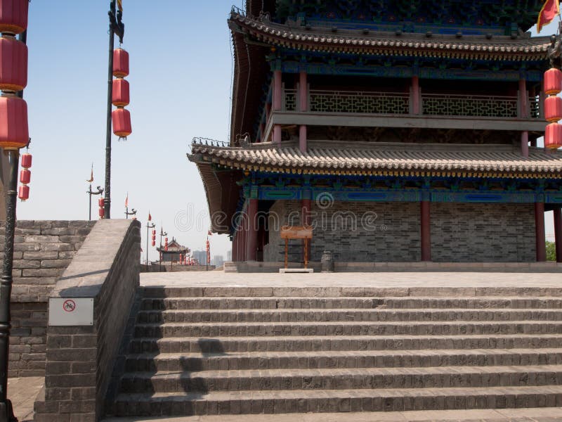 City wall stock photo. Image of monument, traditional - 255962406