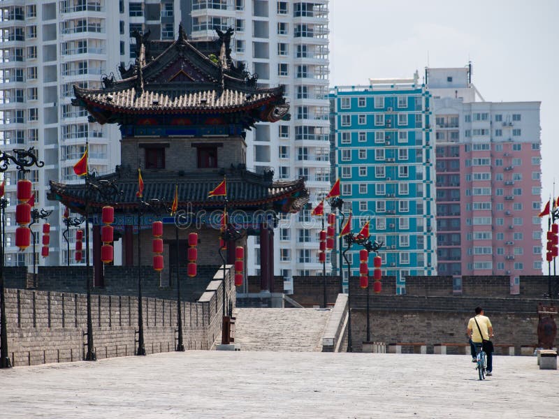 City wall editorial stock image. Image of used, ancient - 255965479