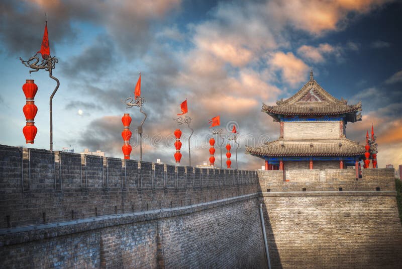 Xian landscape stock photo. Image of landscape, shaanxi - 30288640