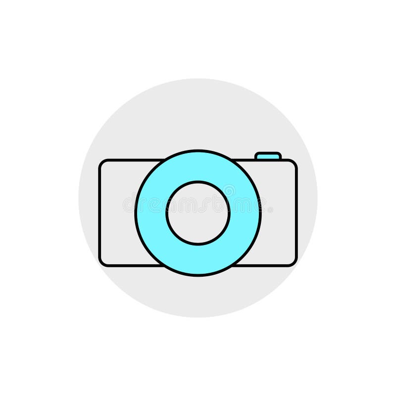 Camera, Logo, Simple Style, Calm, Simple and Clear Impression. Stock ...