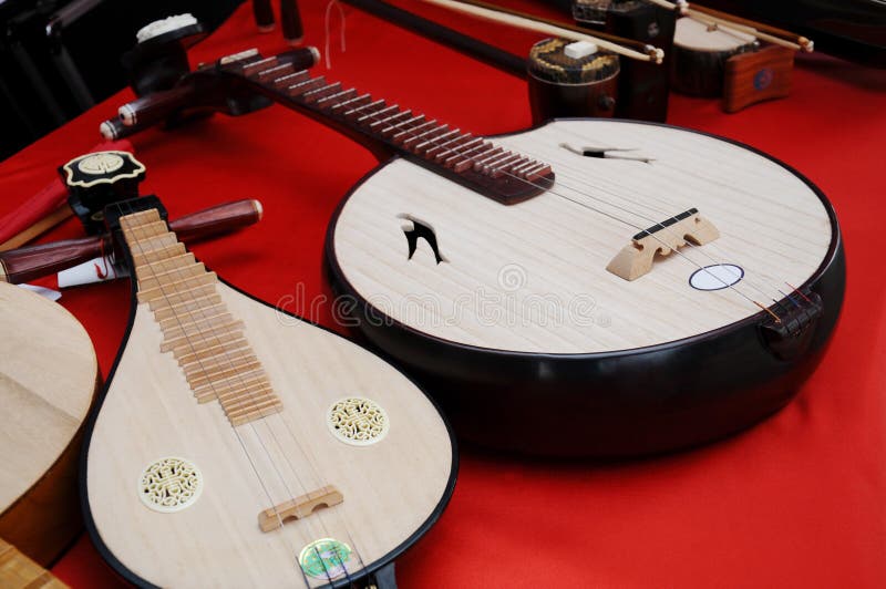 Xiaoruan, Plucked Instruments Stock Image - Image of chinese, plucked ...