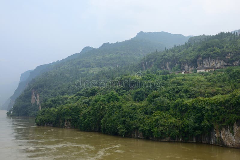 Xiling gorge scenery stock photo. Image of gorge, scenic - 43378584