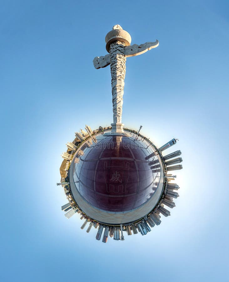 Xinghai Square, Dalian, China Editorial Image - Image of cloud, view ...