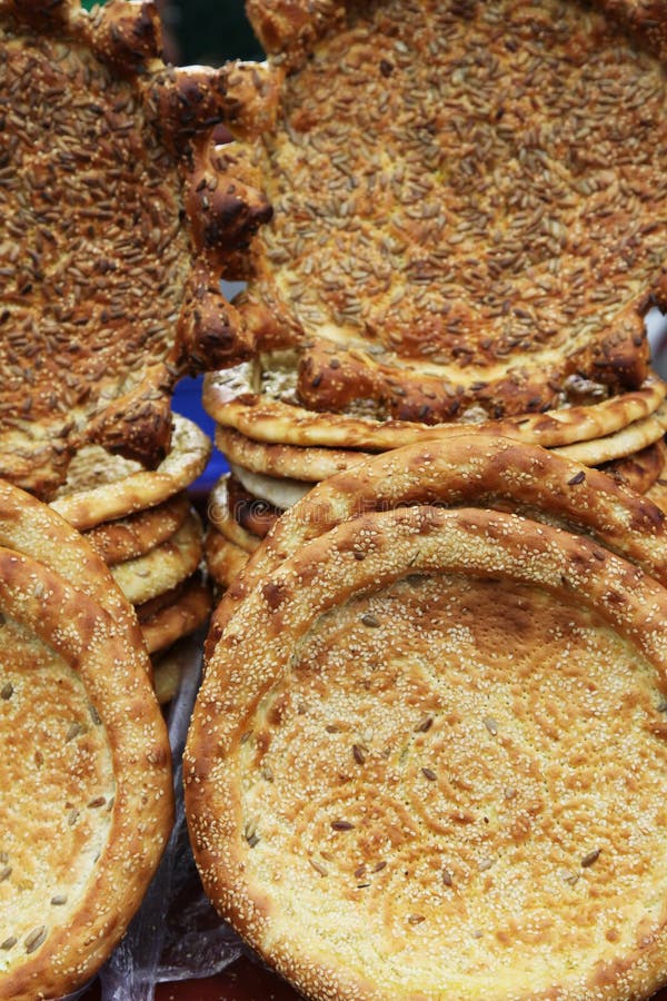 Xinjiang called naan bread stock image. Image of ethnic - 51277299