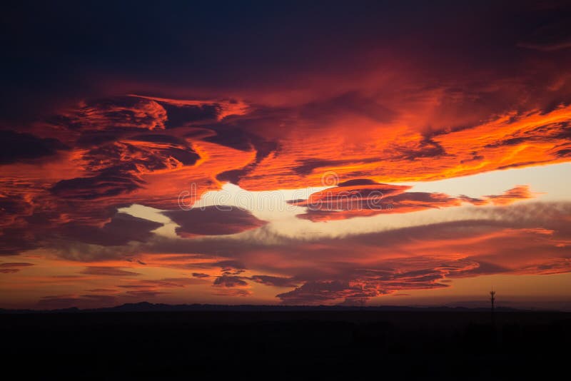 Fire Cloud, Flammagenitus Cloud, Pyrocumulus Cloud, Sky, Nature Stock ...