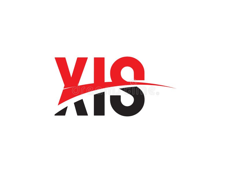 XIS Letter Initial Logo Design Vector Illustration Stock Vector ...