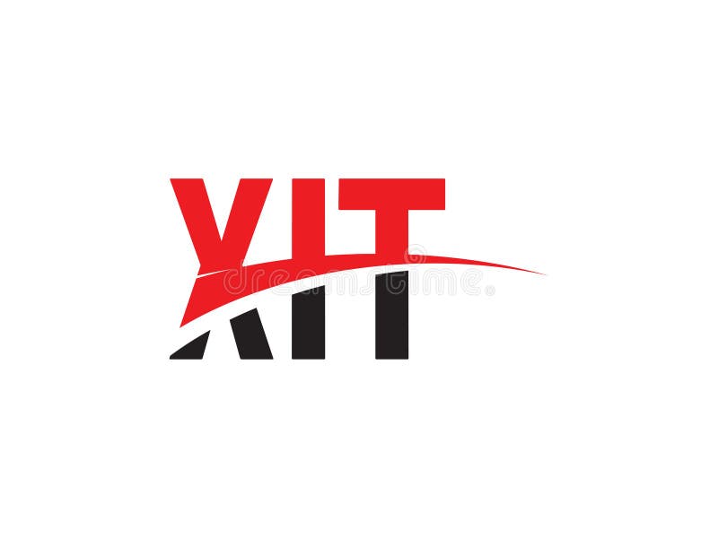 XIT Letter Initial Logo Design Vector Illustration Stock Vector ...