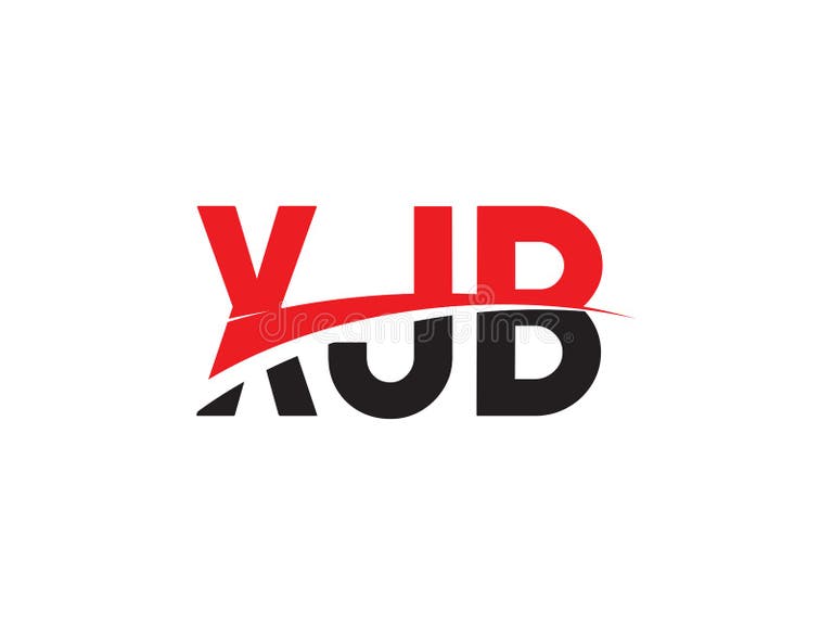 XJB Letter Initial Logo Design Vector Illustration Stock Vector ...