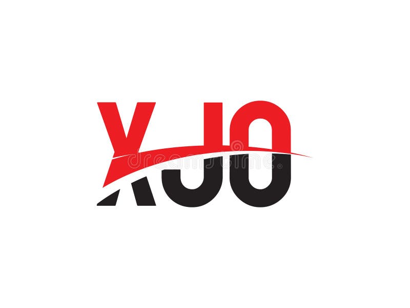 XJO Letter Initial Logo Design Vector Illustration Stock Vector ...