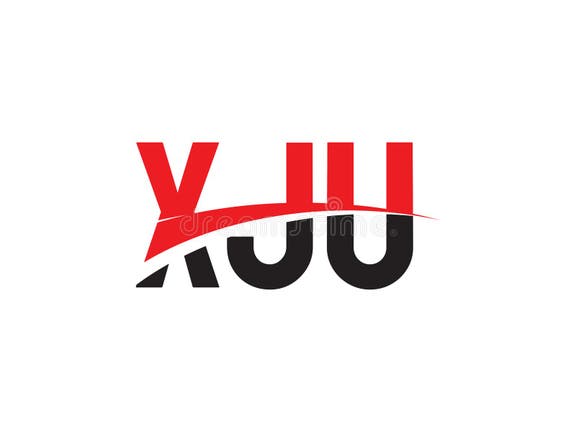 XJU Letter Initial Logo Design Vector Illustration Stock Vector ...