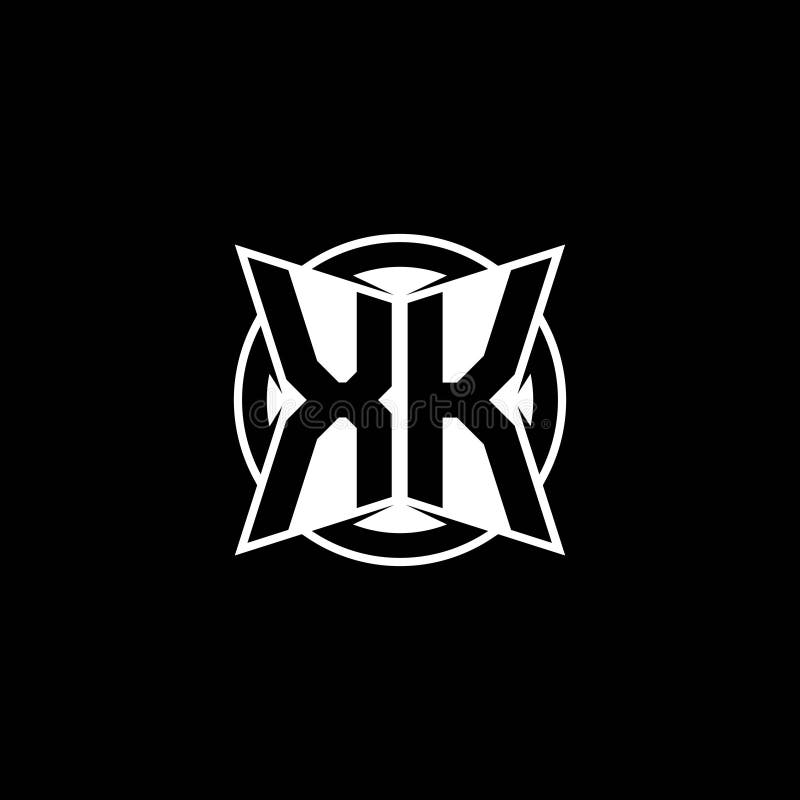 XK Logo Monogram Design Template Stock Vector - Illustration of ...