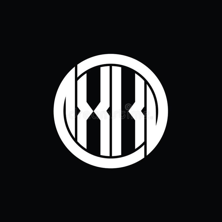 XK Logo Monogram Shield Inside Circle Shape Vector Images Design ...