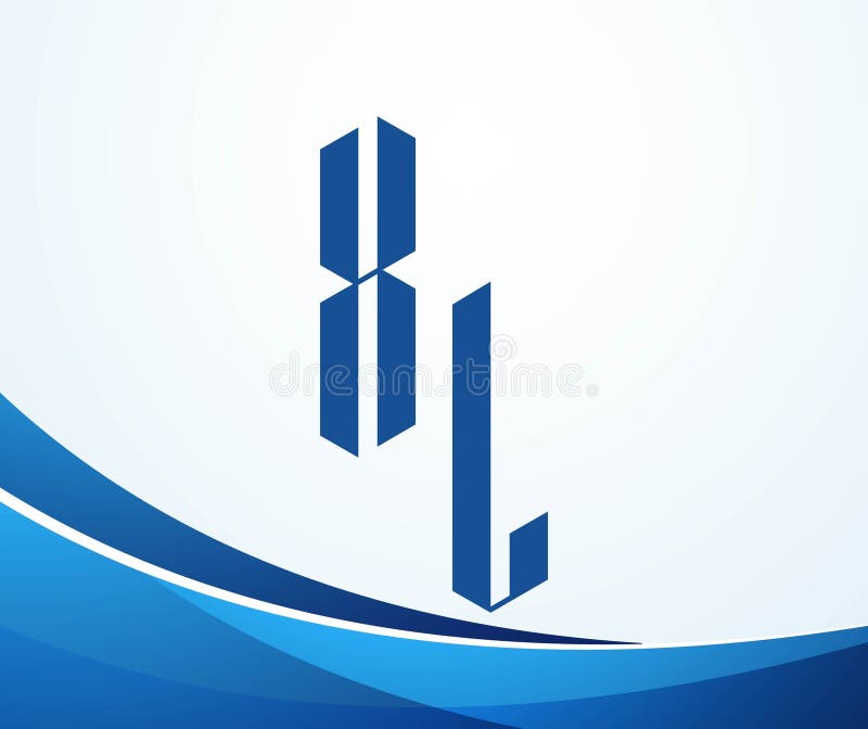 XL Alphabet Letter Logo Design Template Elements Stock Vector ...