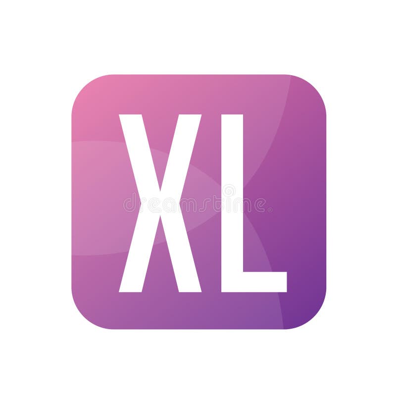 Xl Letter Stock Illustrations – 762 Xl Letter Stock Illustrations ...