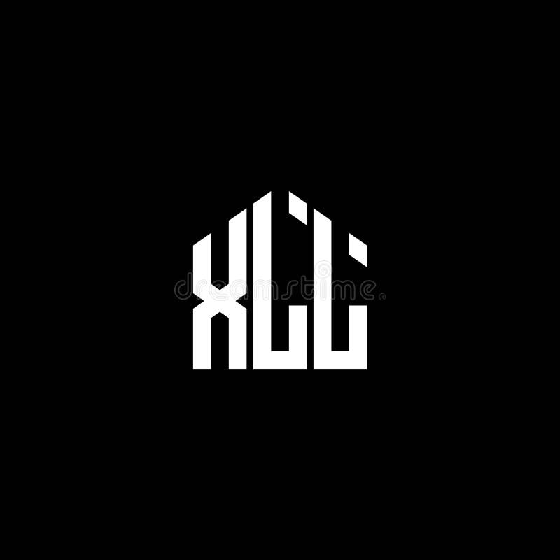 XLL Letter Logo Design on BLACK Background. XLL Creative Initials ...