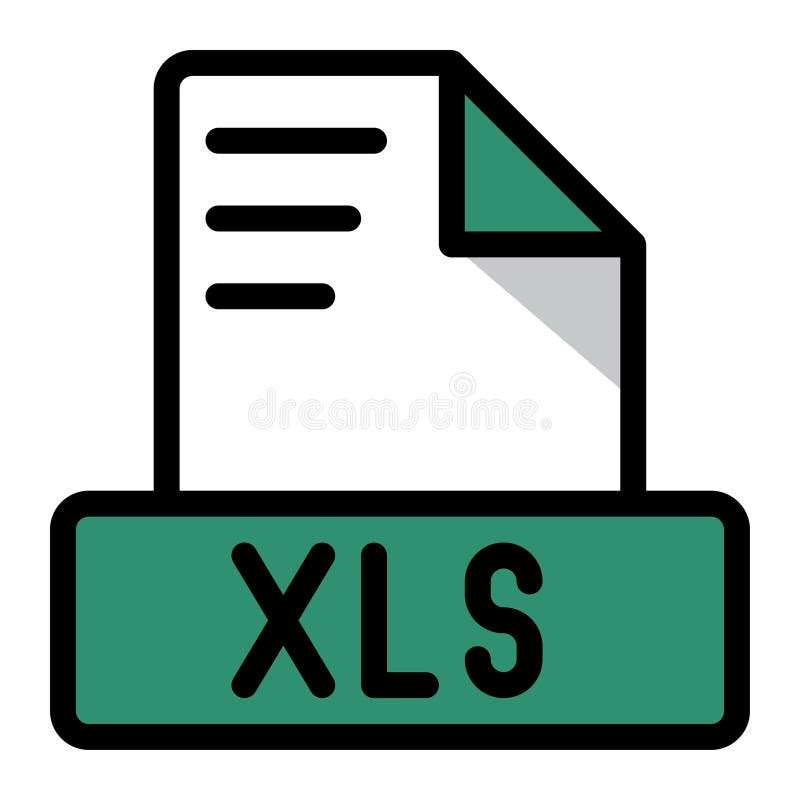 Xls File Icon Colorful Style Design. Document Format Text File Icons ... Xls File Icon Colorful Style Design. Document Format Text File Icons ...