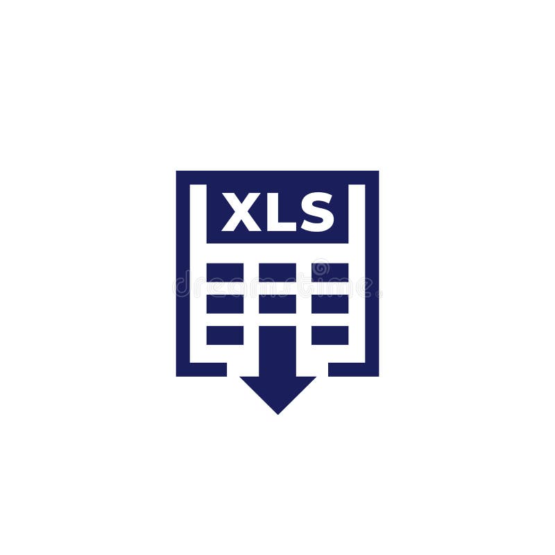 Download Icon Xls Stock Illustrations – 1,832 Download Icon Xls Stock ...