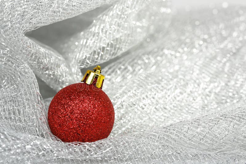 Xmas ball stock image. Image of ornament, abstract, closeup - 46091903
