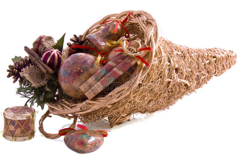 Christmas Cornucopia stock photo. Image of holiday, fall - 11577592