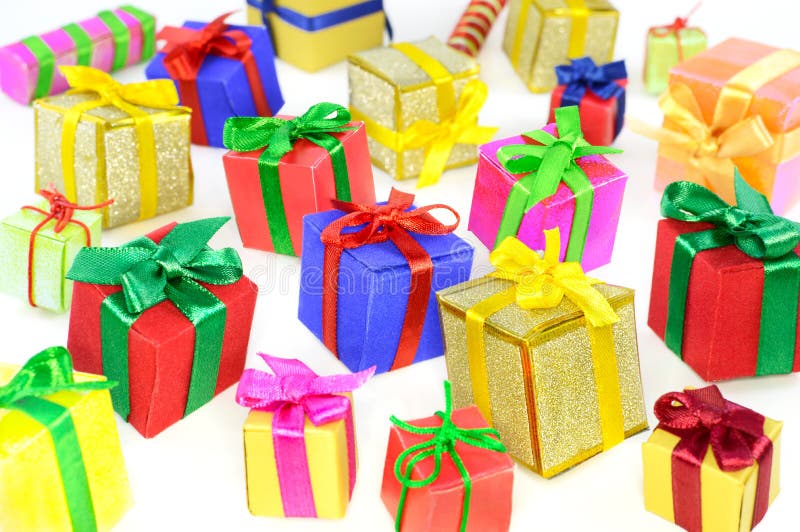 Colorful gifts box stock photo. Image of gifts, colorful - 22412736