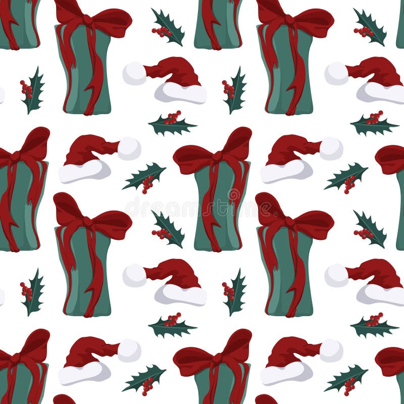 Xmas pattern3 stock vector. Illustration of xmas, vector - 199596169