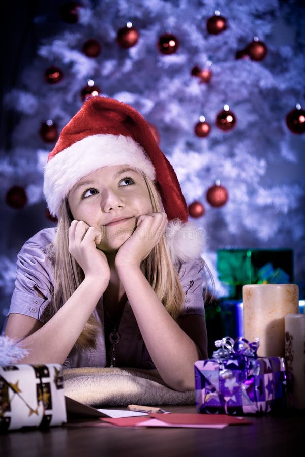 Xmas portrait stock image. Image of christmas, interior - 17112435