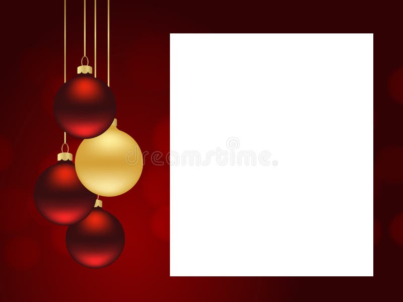 Xmas red template stock vector. Illustration of ornament - 62926563