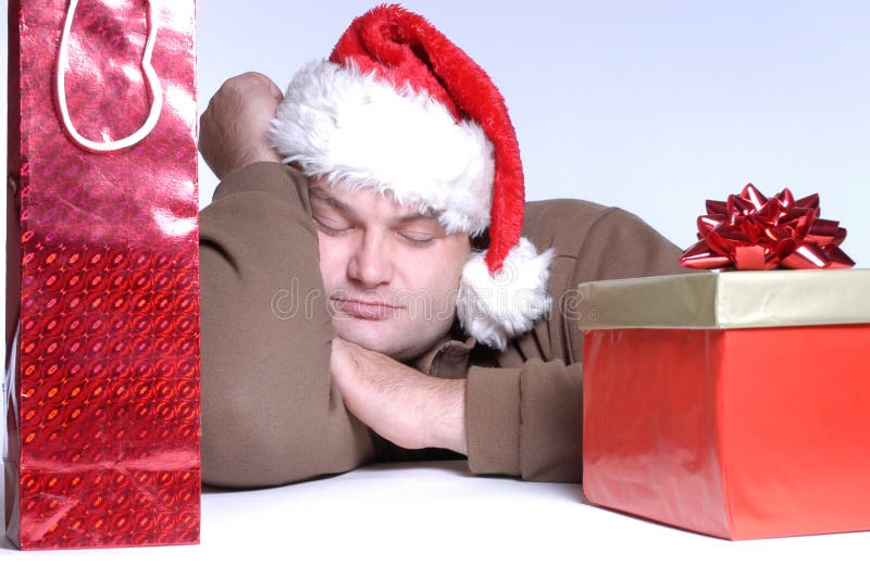 When the party is over stock image. Image of sleeping, gift - 408401