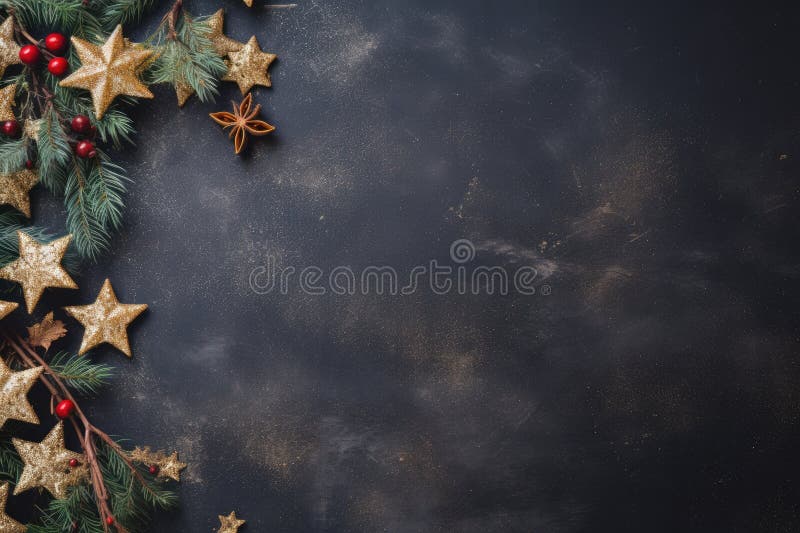 Xmas Themed Background Large Copy Space - Stock Picture Backdrop Stock ...