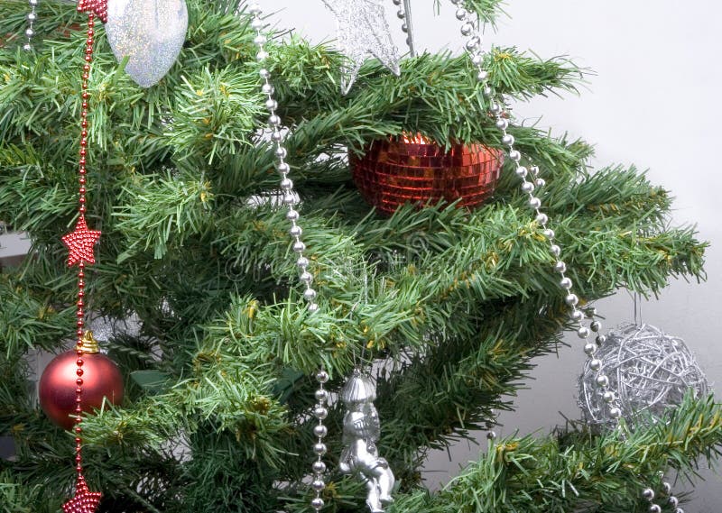 Xmas time stock image. Image of green, winter, globes, time - 366395