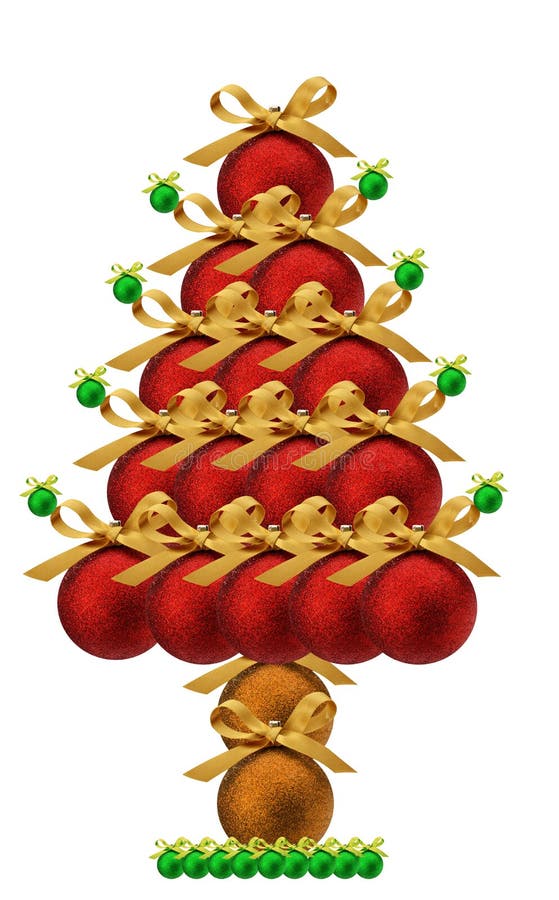 Xmas Tree stock illustration. Illustration of celebration - 26698390