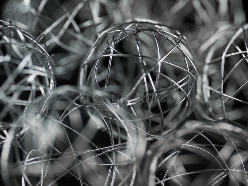 Xmas wire ball stock photo. Image of recycling, collection - 28005938