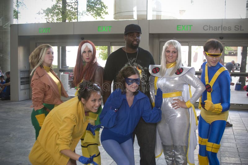 XMen at Baltimore Comicon editorial photo. Image of comic - 40224566