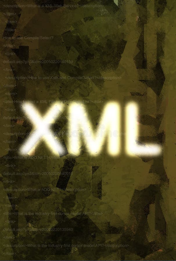 Source Code Xml Vector Stock Vector Illustration Of Communication 6491959