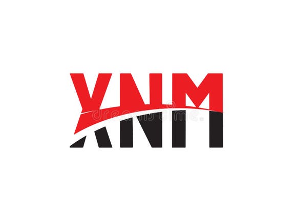 XNM Letter Initial Logo Design Vector Illustration Stock Vector ...
