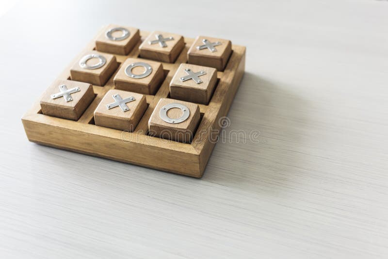 Xo Games Tic Tac Toe Wooden Board Stock Photos - Free & Royalty-Free ...