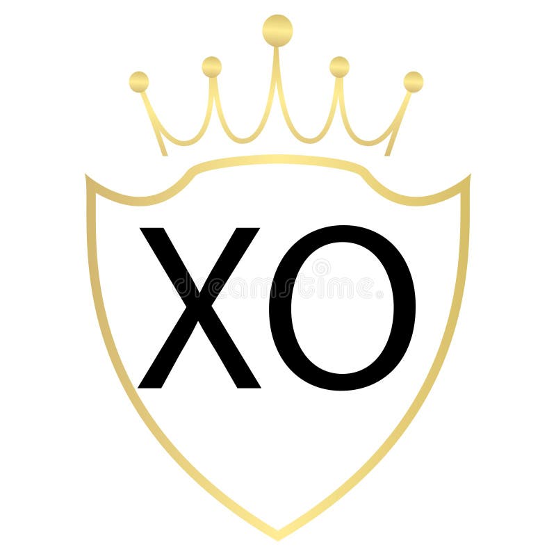 XO logo letter design stock illustration. Illustration of popular ...