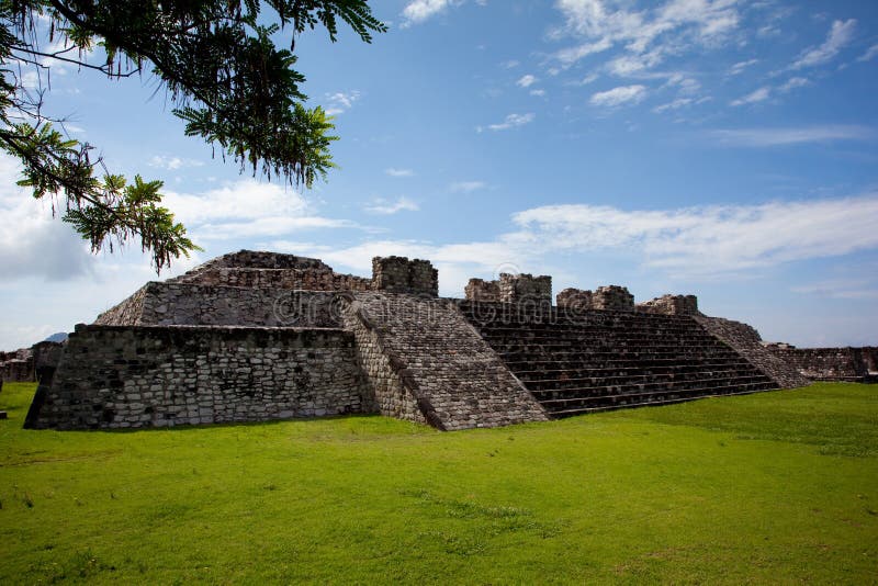 Xochicalco Ruins stock image. Image of structure, landmark - 10156157