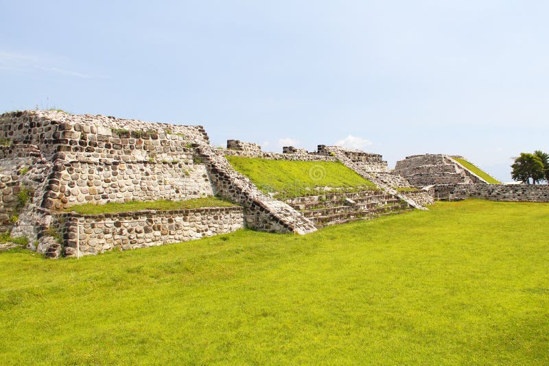 Xochicalco Pyramids Near Cuernavaca Morelos IV Stock Photo - Image of ...
