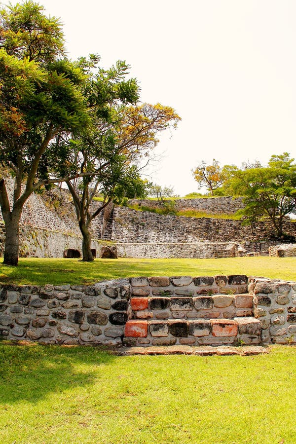 Xochicalco Pyramids Near Cuernavaca Morelos VIII Stock Image - Image of ...