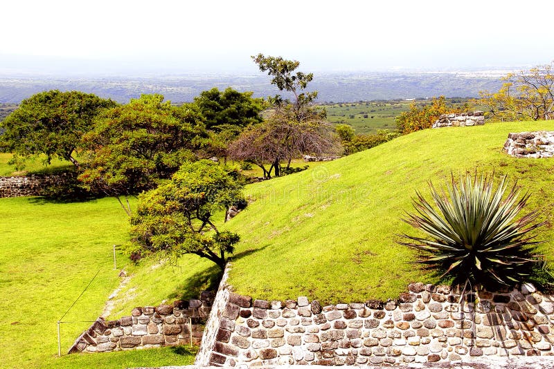Xochicalco Pyramids Near Cuernavaca Morelos VIII Stock Image - Image of ...