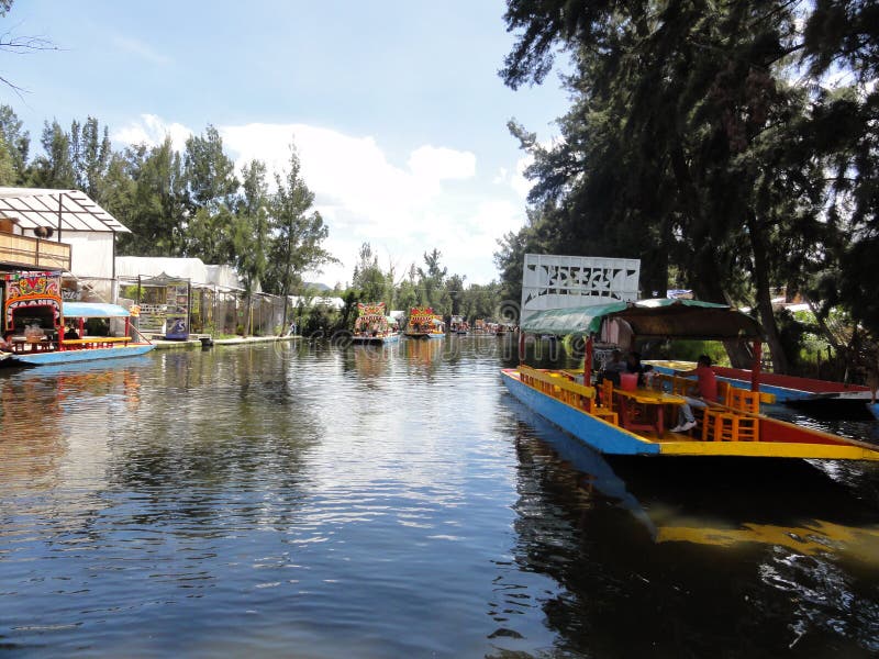 Xochimilco - Ciudad De México - México Foto de archivo editorial ...