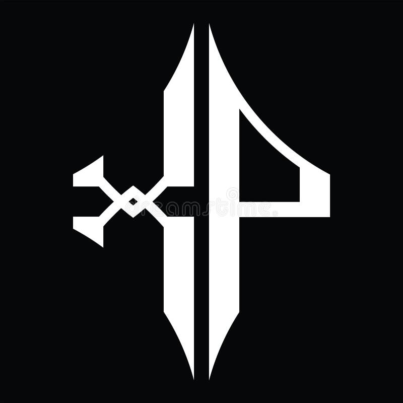 XP Logo Monogram with Diamond Shape Design Template Stock Vector ...