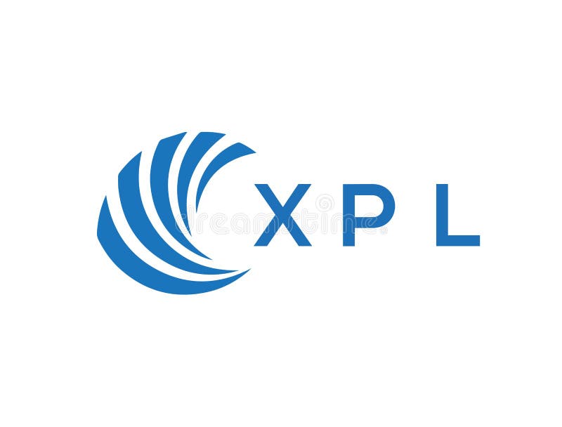 XPL Letter Logo Design on White Background. XPL Creative Circle Letter ...