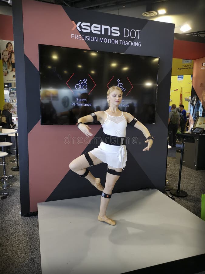 Xsens DOT Precision Motion Tracking Solution Editorial Stock Image ...