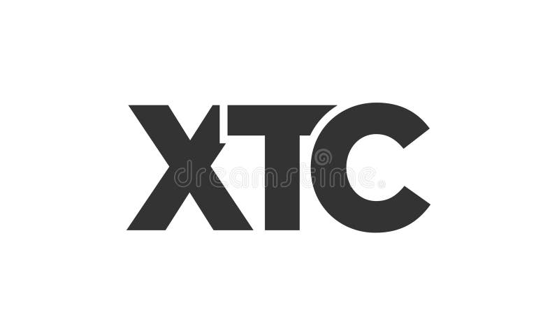 XTC Logo Design Template with Strong and Modern Bold Text. Initial ...