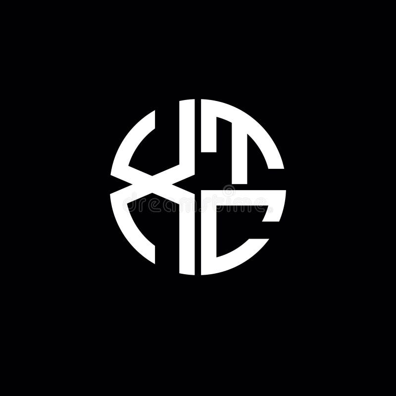 XTC Logo XTC Icon XTC Monogram XTC Letter Minimalist Circle Flat Unique ...
