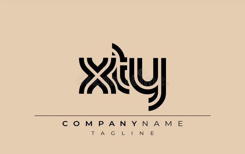 Xty Letter Design Stock Illustrations – 17 Xty Letter Design Stock ...