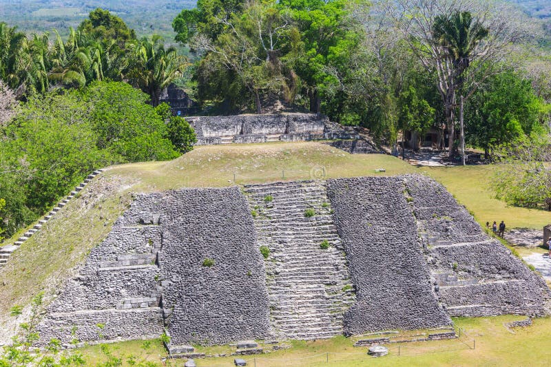 Pyramide in Belize stock photo. Image of tourism, buildings - 277950988